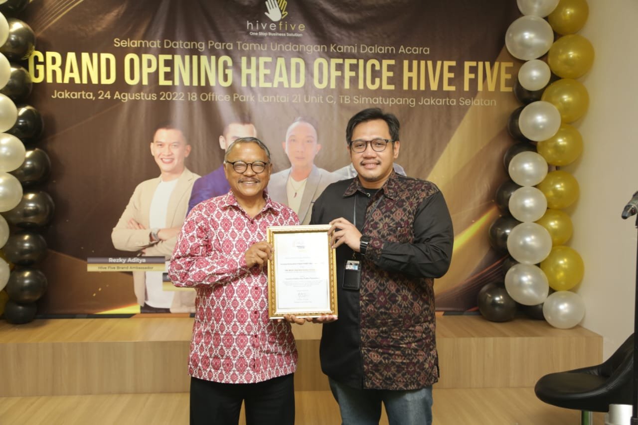 Grand Opening Head Office HIVE FIVE - Indonesiaku Satu