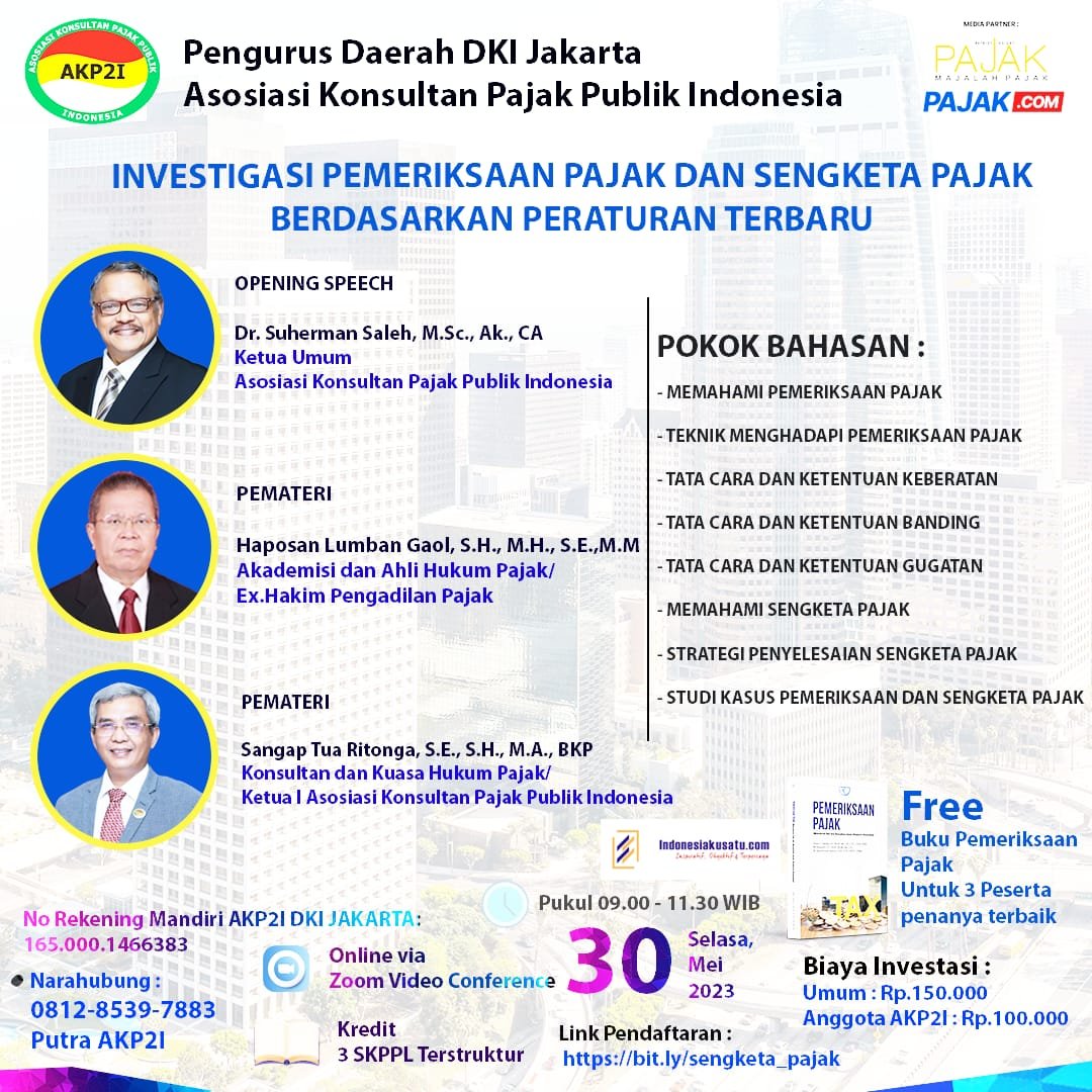 WEBINAR & PPL PERPAJAKAN - Indonesiaku Satu